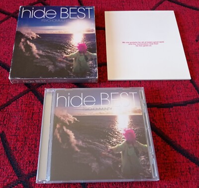 HIDE ** Hide Best: Psychommunity ** ORIGINAL 2000 JAPAN CD | eBay