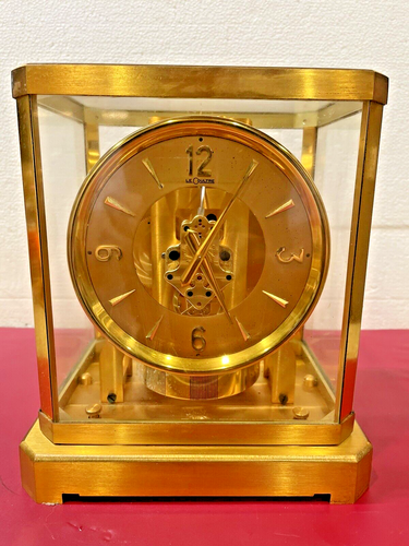 CLREAND SERVICED 1940 LECOULTRE*ATMOS II BRASS*CLOCK #24,000 WORKING ...