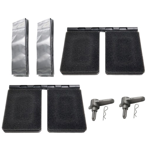 Set of 2 New HVAC Blend Door Repair Kit Fits 02-09 Dodge Ram 1500 2500 ...