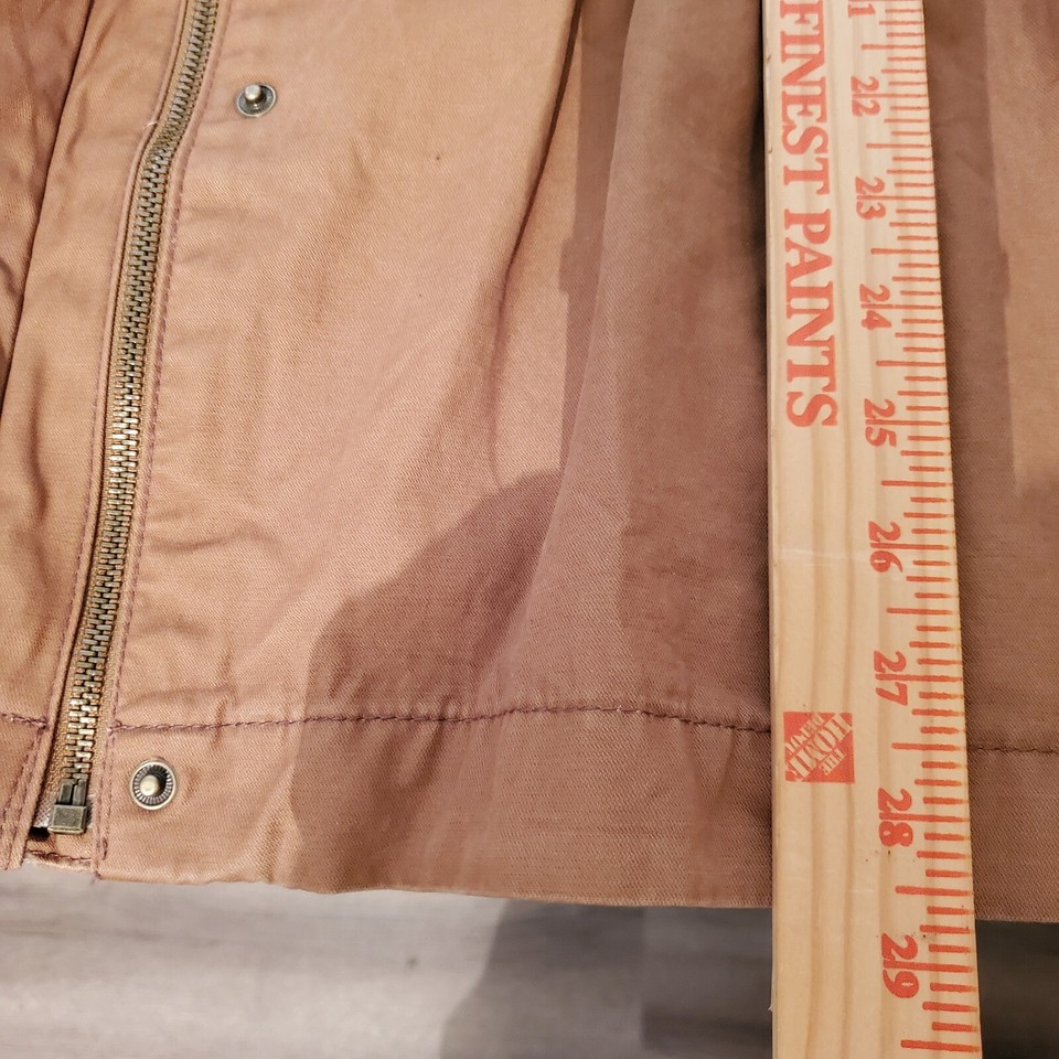 Womens Scout Utility Falconry Jacket XXL Brown Cinched Waist Field Barn ...