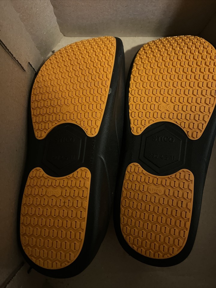 Stico Slip Resistant Chef Clogs, Professional Non-Slip Work Shoes Men ...