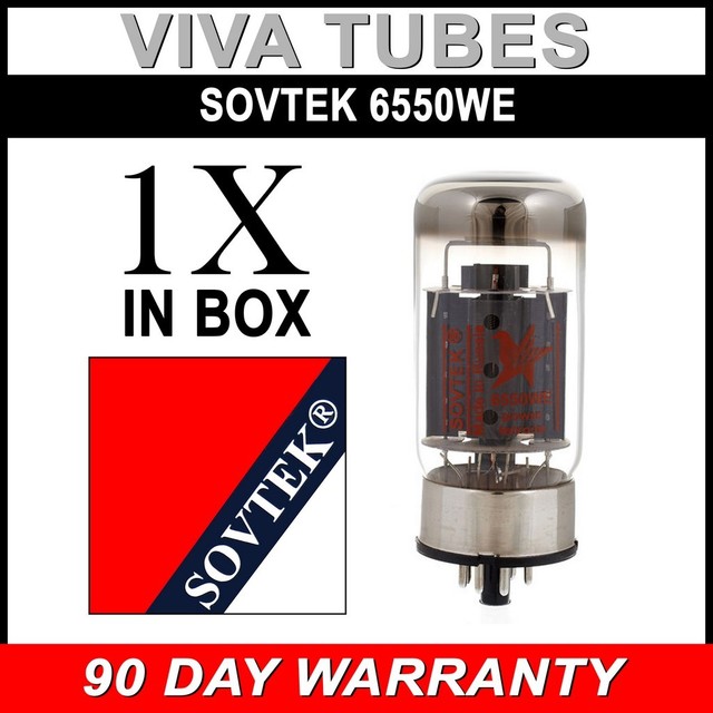 Plate Current Matched Octet (8) Sovtek 6550WE Vacuum Tubes for sale online | eBay
