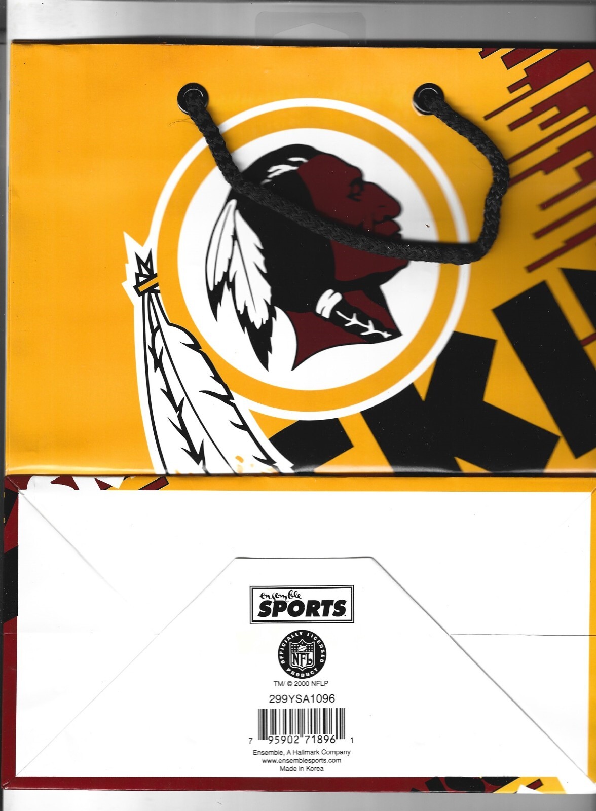 2000 Washington Redskins NFL Gift Bags Lot of 4 Excellent New | eBay