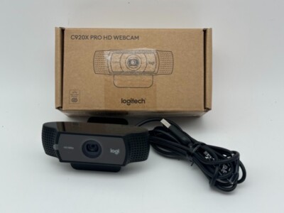 Logitech C920x Pro HD Webcam - Black 97855160522| eBay