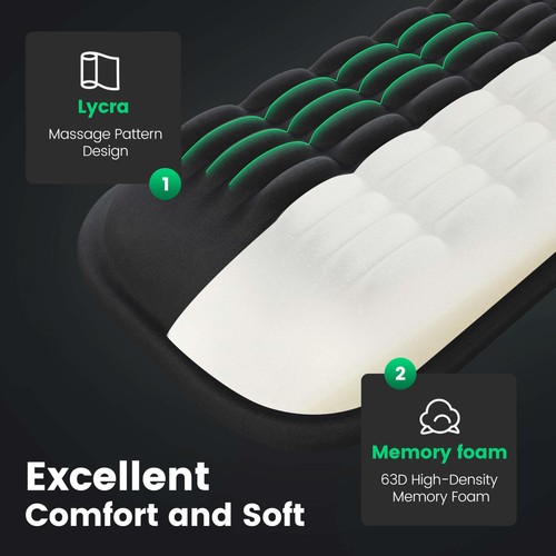 TKL Keyboard Wrist Rest, Super Soft Memory Foam Ergonomic Computer ...