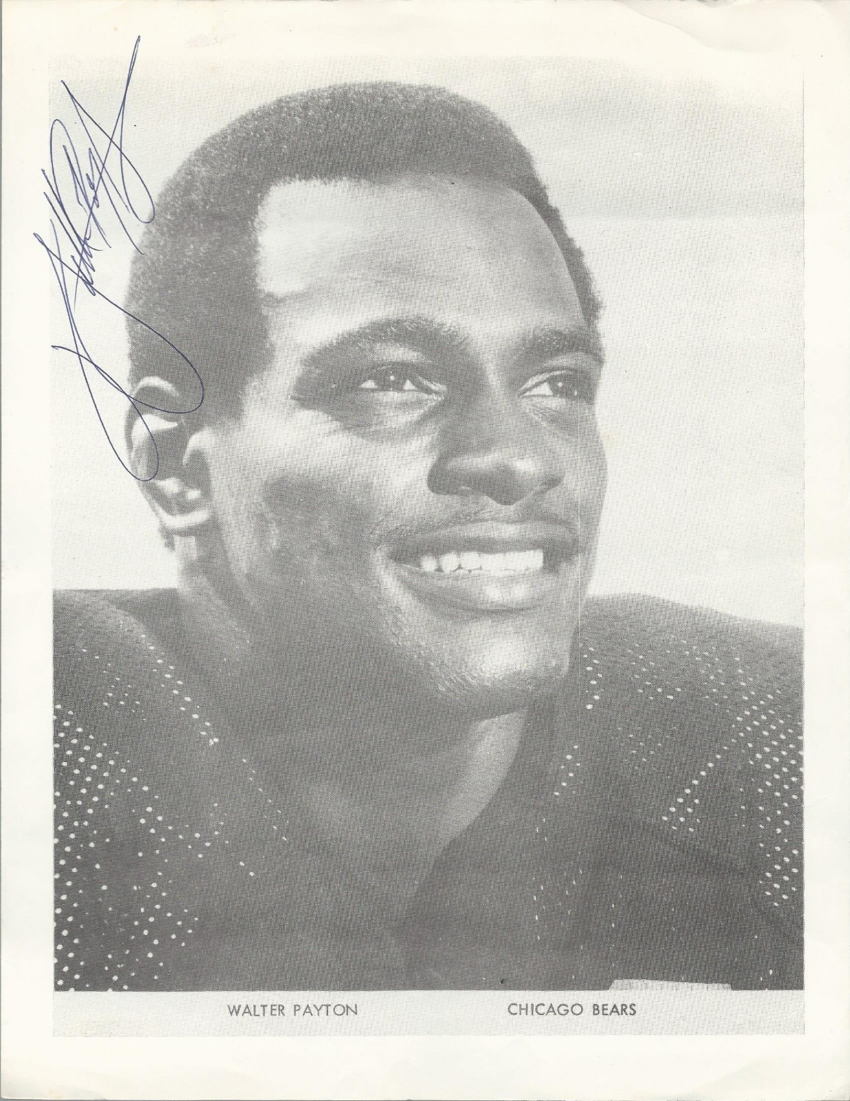 Walter Payton Autographed Memorabilia | Signed Photo, Jersey ...