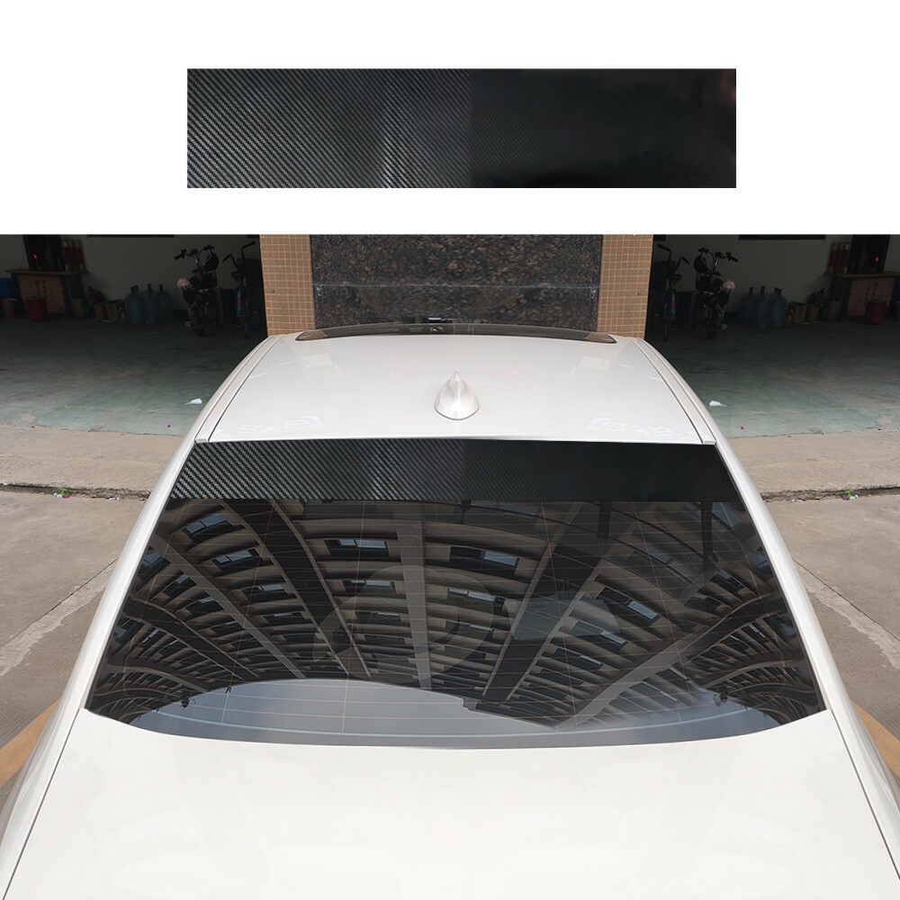 140X21cm Vinyl Sun Visor Windscreen Shade Strip Sticker for Car Front ...