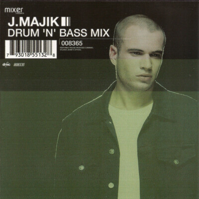 J.Majik: Drum'n'Bass Mix MUSIC AUDIO CD electronic DMC 2001 album drum ...