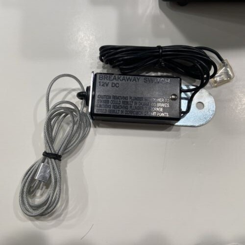 Trailer Break Away Switch & 12v Battery Box Engager Breakaway System RV ...