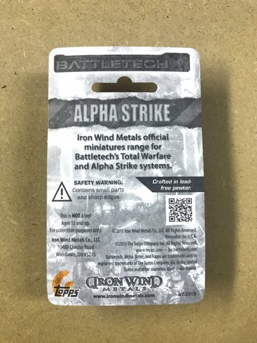 Battletech Miniatures - Thunderbolt IIC (Standard) - 20-5034 - Iron ...