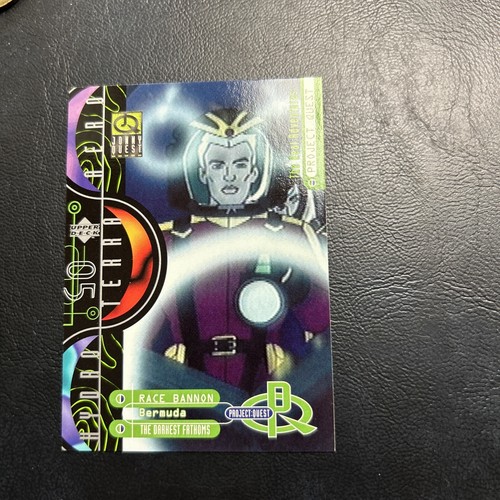 Cnx Jonny Quest Real Adventure 1996 Upper Deck #5 Race Bannon File Bio Log | eBay