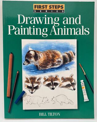 Art Instruction Teaching First Steps Drawing and Painting Animals Book ...