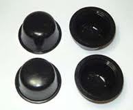 LAND ROVER DEFENDER RUBBER HUB CAP CENTRE CAP - NEW SET OF 4 - FRC4377 ...