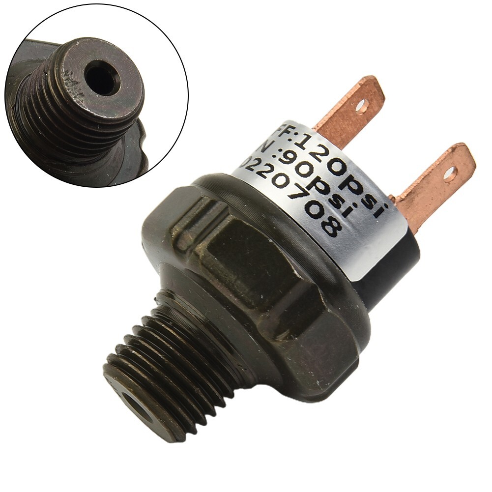 Convenient Power On at 90 PSI Air Compressor Pressure Control Switch ...