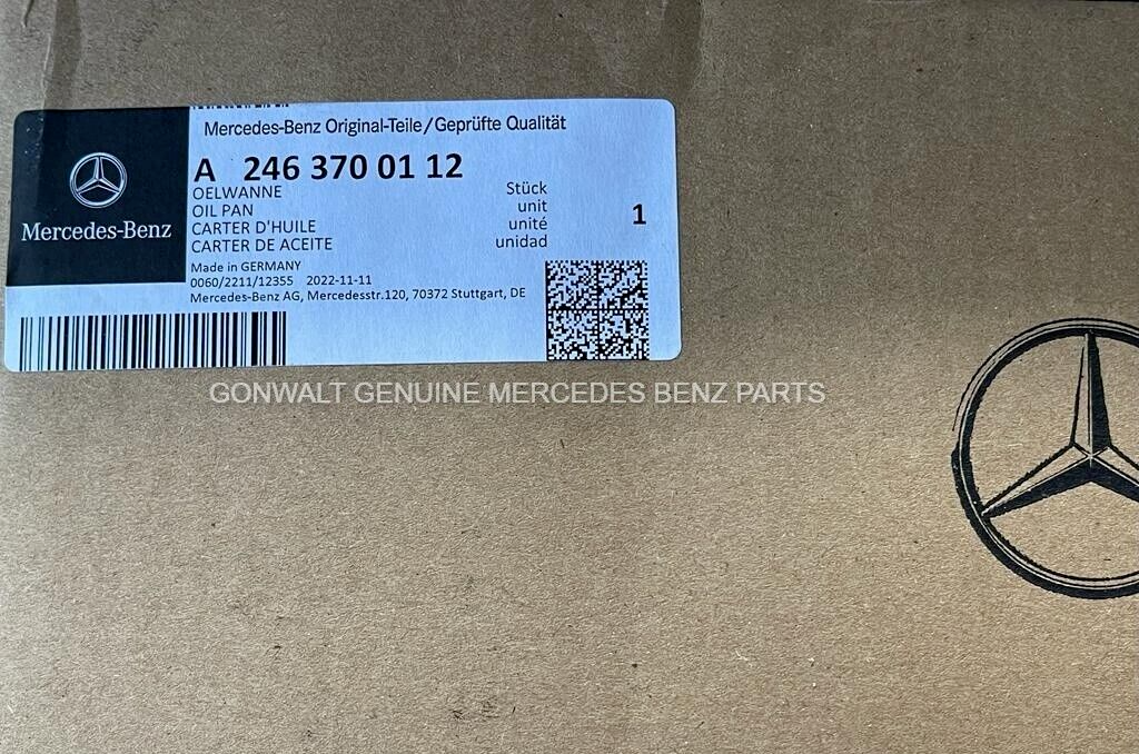 OEM 2463700112 Mercedes Benz Genuine A220 A35 AMG 2019-2021 Trans Pan ...