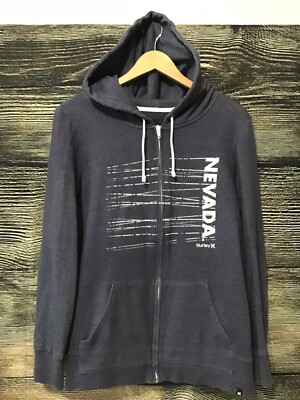 Hurley Blue XL Youth Nevada Hooded Sweatshirt /Jacket W/Pockets Full ...