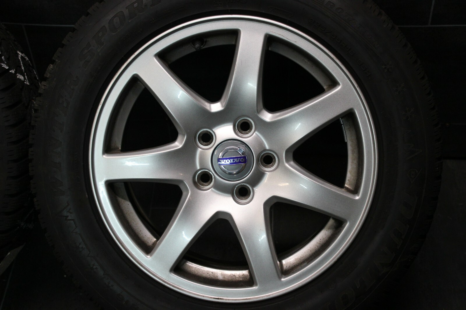 Original Volvo V70 Alufelgen 16 Zoll Dunlop 8mm Winterräder 225 55 r16 ...