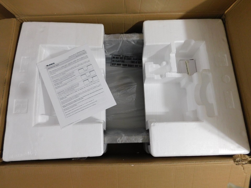 Blanco 442576 Stellar 32" x 18'' Single Undermount. New / Open Box. | eBay