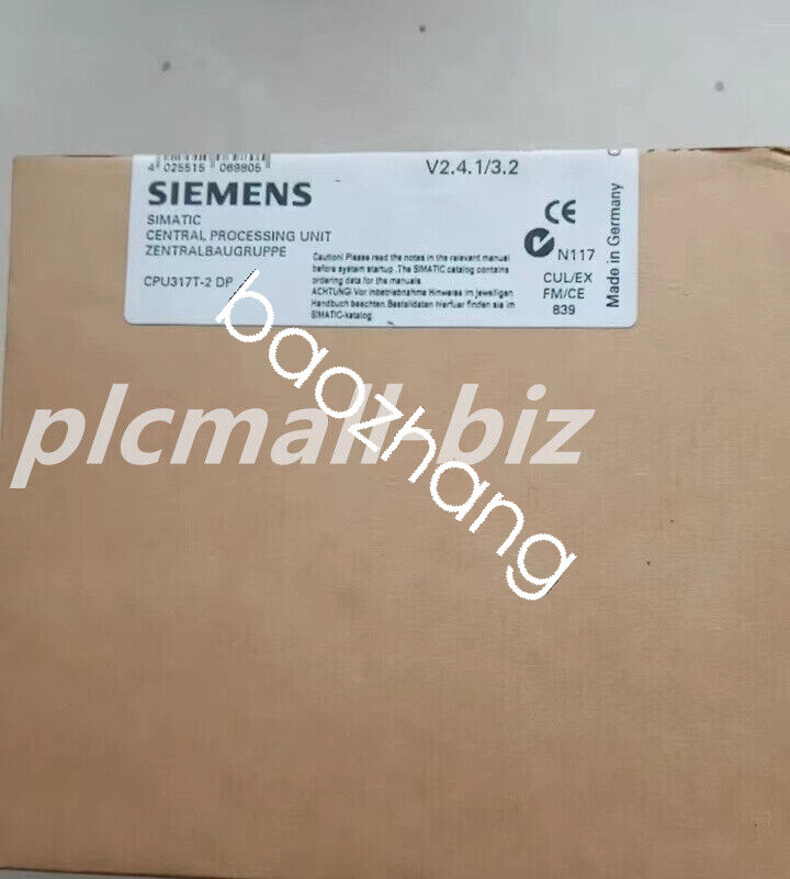 6ES7317-6TJ10-0AB0 SIMATIC S7-300 CPU 317T-2 DP PLC Module Brand new ...