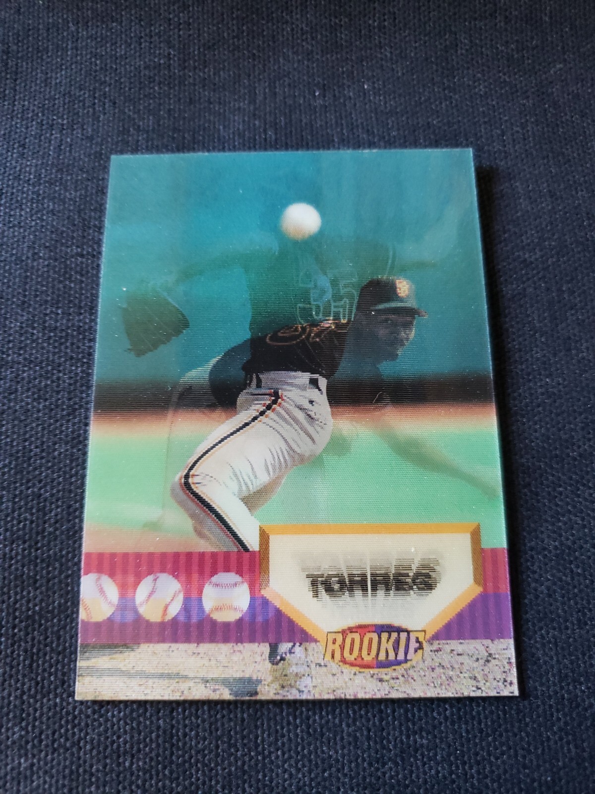 1994 Sportflics #156 Salomon Torres Rookie Card San Franscisco Giants ...