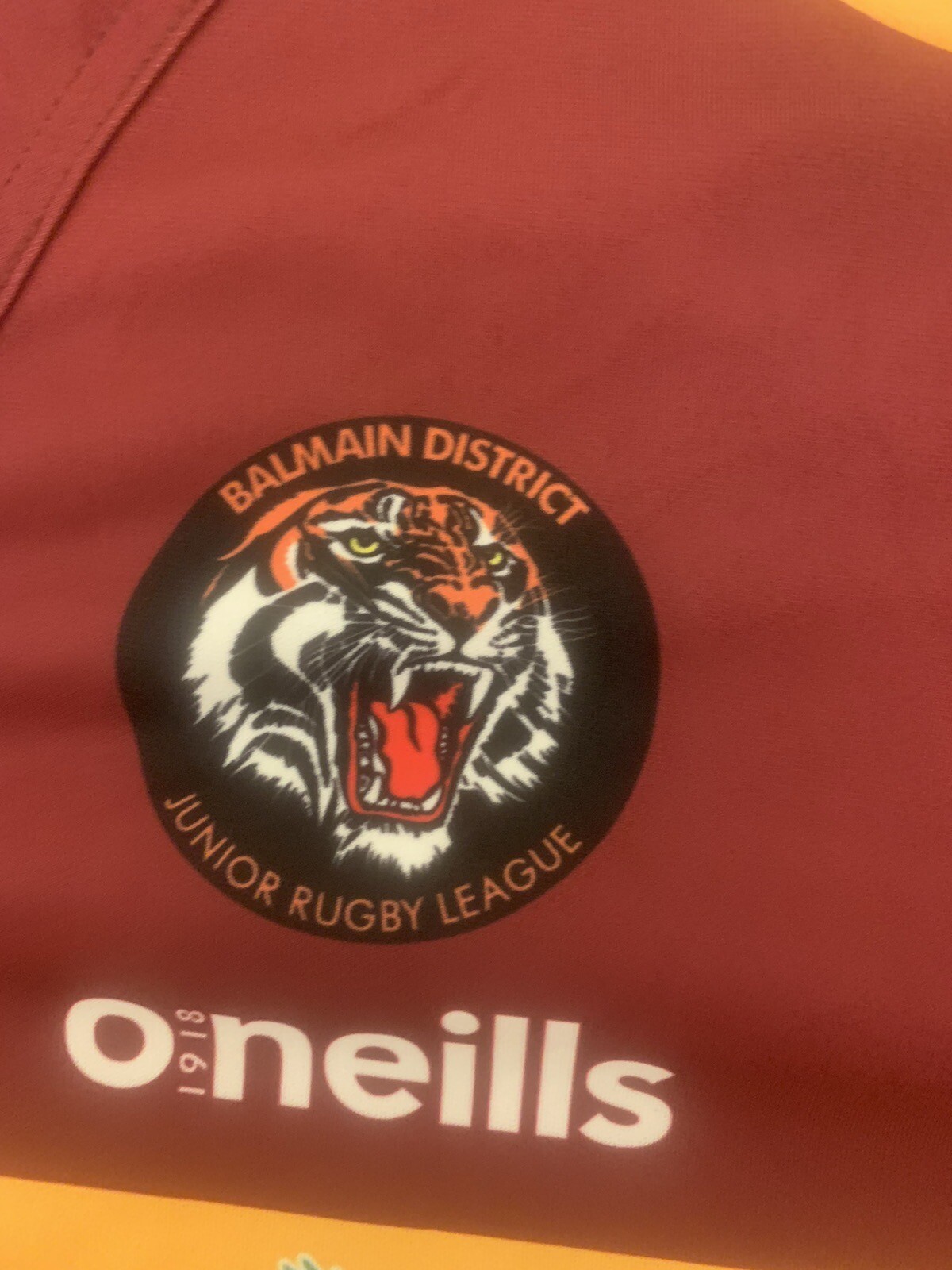 Holy Cross Rhinos Rugby League Jersey. Size M. Balmain Tigers | eBay