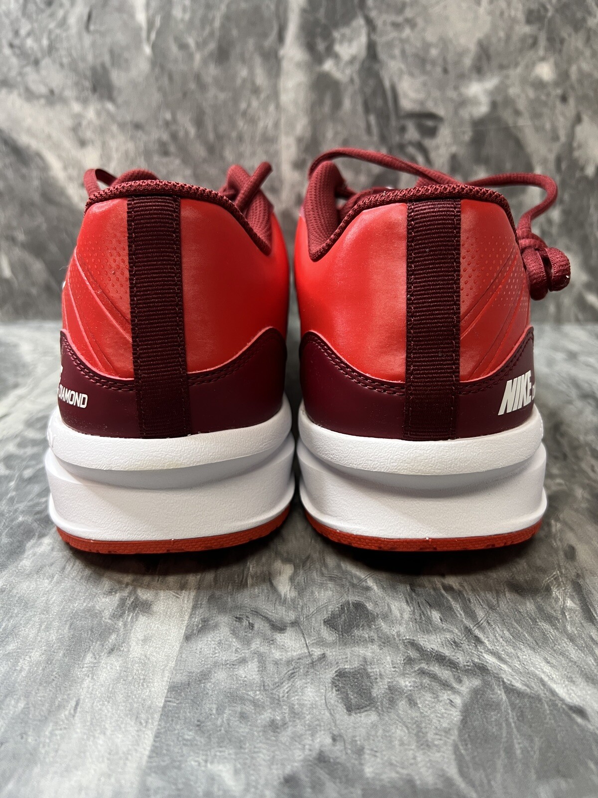 Size 12 - Nike Alpha Huarache Varsity 4 TF University Red for sale ...