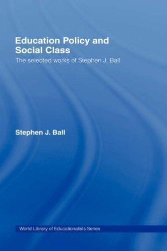 World Library of Educationalists Ser.: Education Policy and Social ...