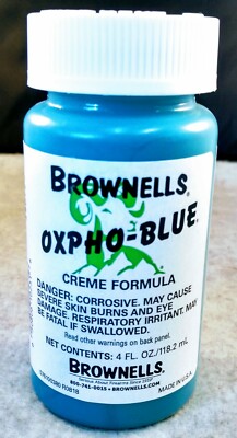 Oxpho Blue Professional Grade Cold Gun Blue CREME. It Works Great! Best ...