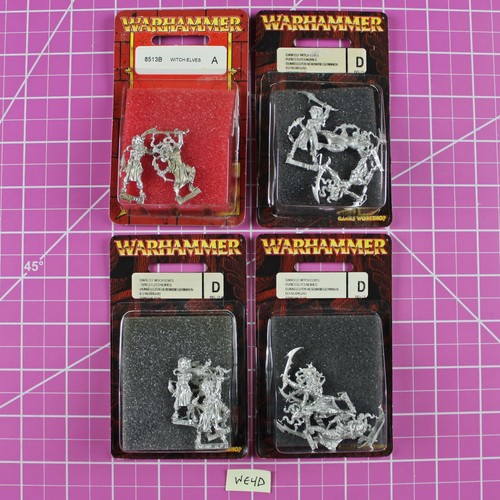 Warhammer Dark Elf Witch Elves (4 Packs!) Metal - OOP - Games Workshop ...