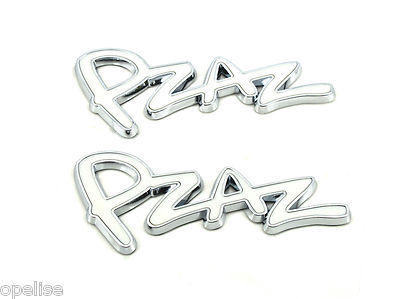 2 x Genuine New RENAULT PZAZ REAR QUARTER PANEL BADGE Clio Twingo ...