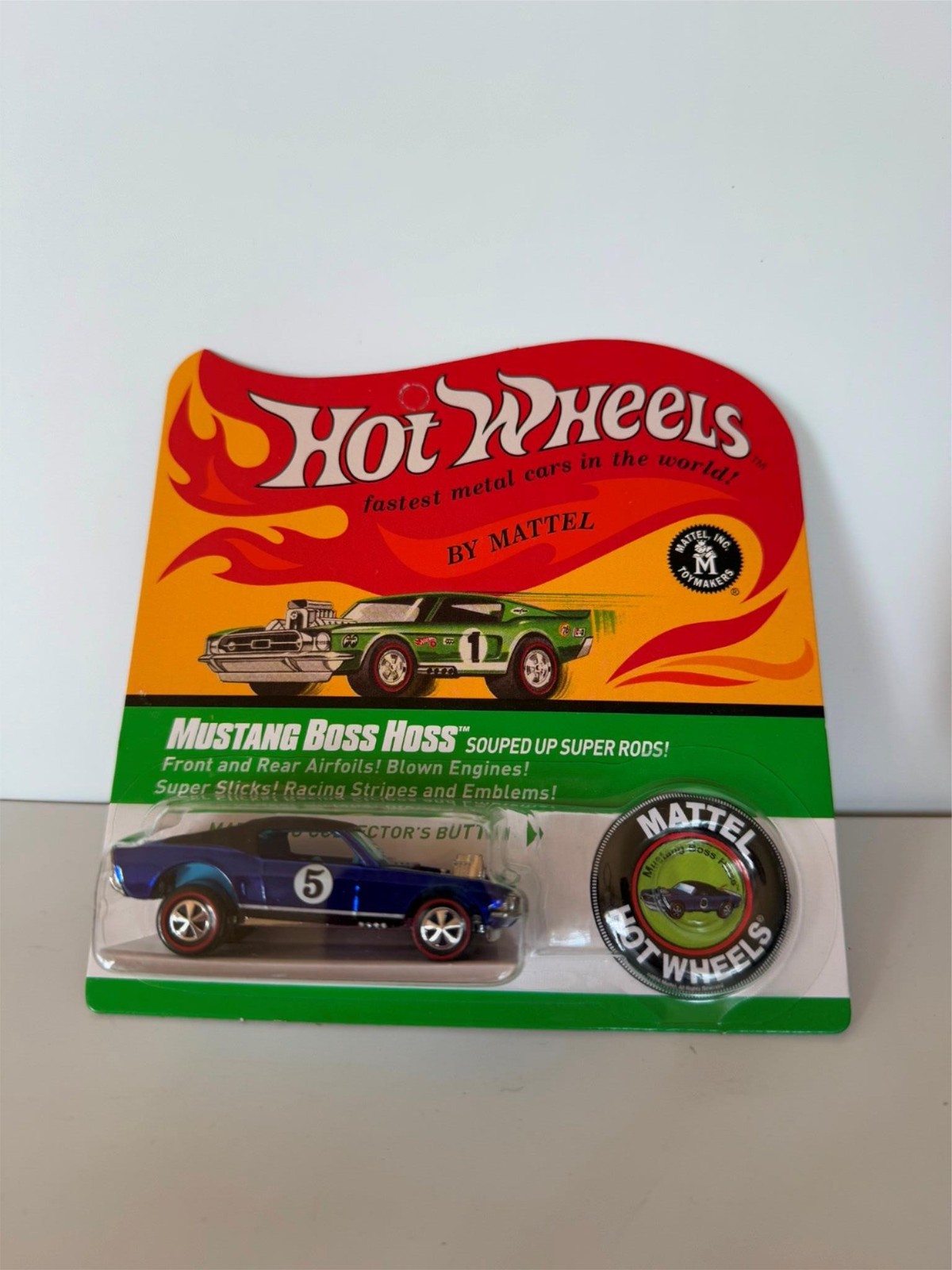 Hot Wheels Mustang Boss Hoss Souped Up Super Rods A15 | eBay