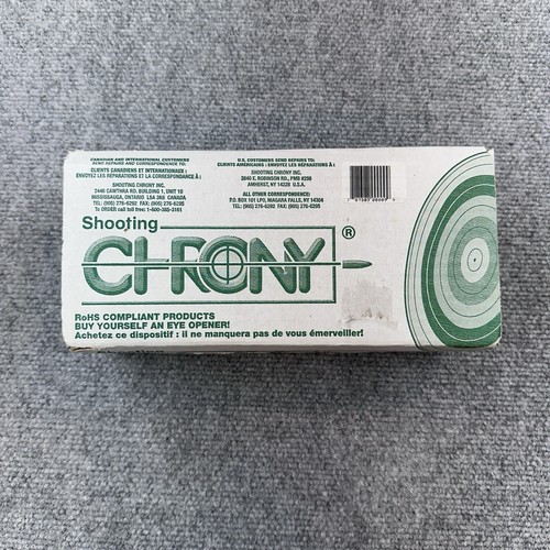 Shooting Chrony Chronograph Model F-1 In FPS Range Velocity Tester In ...