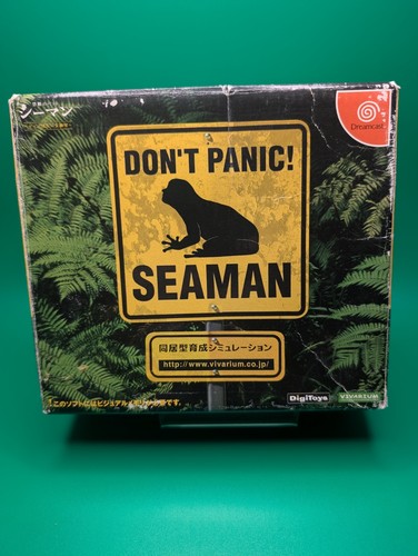 Don't Panic Seaman Sega Dreamcast Japanese Import Game Games Lot | eBay