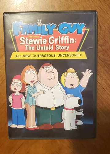 Family Guy DVD - Stewie Griffith THE UNTOLD STORY - UNCENSORED - TESTED ...