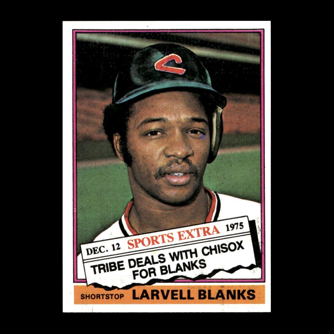 Larvell Blanks 1976 Topps Cleveland Indians #127T Vintage GM! | eBay