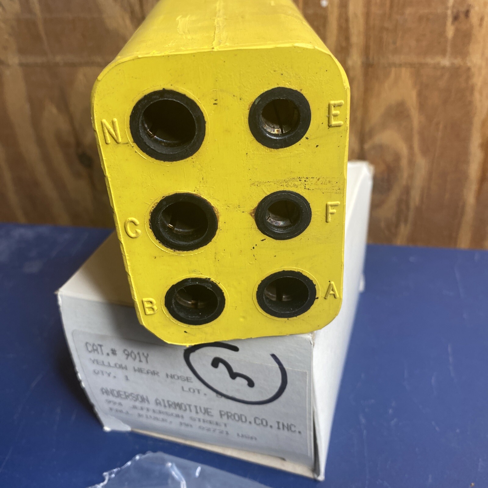 ANDERSON AIRMOTIVE NOSE WEAR 901Y Plug Hobart Airplane GPU | eBay