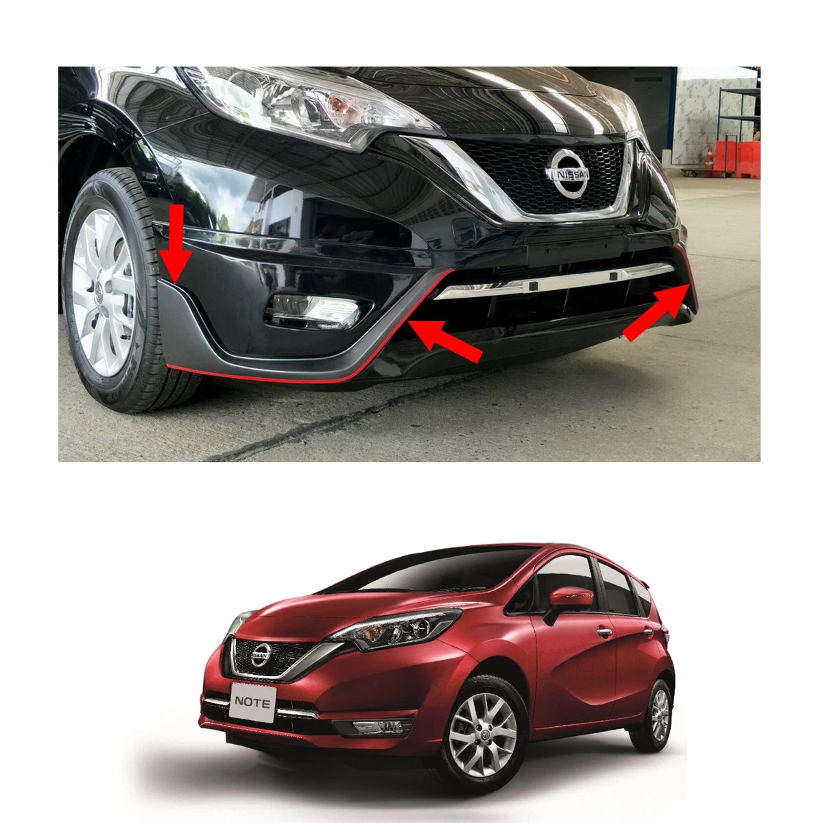 Nissan Versa Note Red