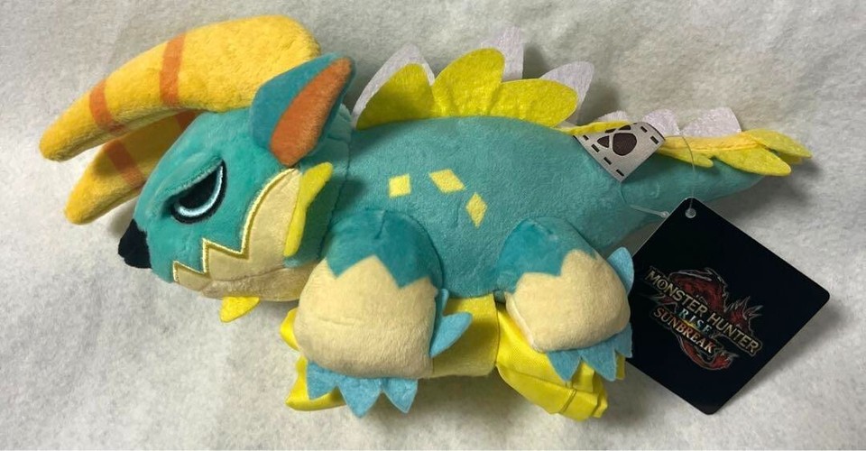Monster Hunter Rise Sunbreak Zinogre Eco-bag with Plush Doll Capcom ...
