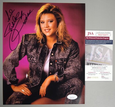 Samantha Fox Signed 8x10 Photograph Autograph Playboy JSA COA (IMAGE ...