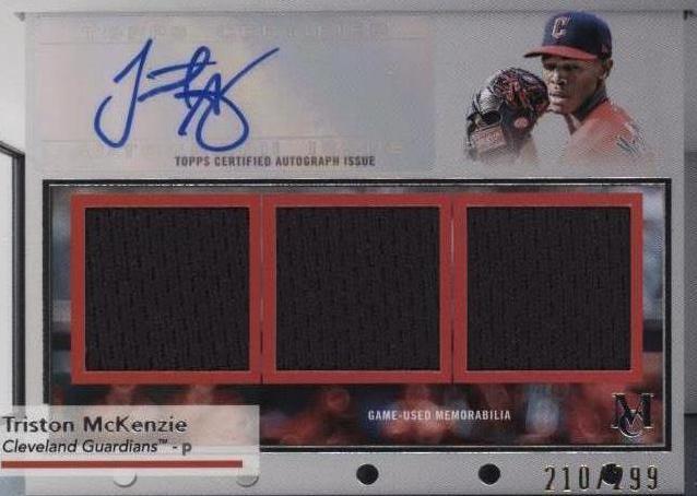 2024 Topps Museum Collection - Single-Player Signature Swatches Triple ...