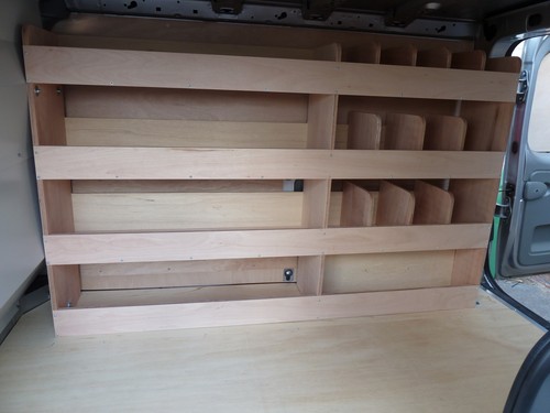 Ford Transit SWB Wooden Racking/Tool Storage/ Shelving | eBay