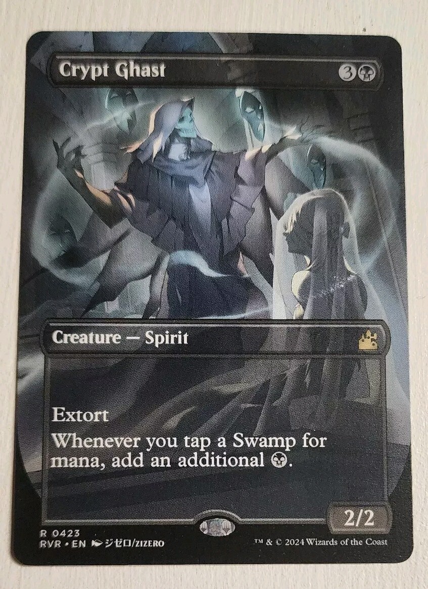 Crypt Ghast MTG RVR 0423 Anime Borderless | eBay