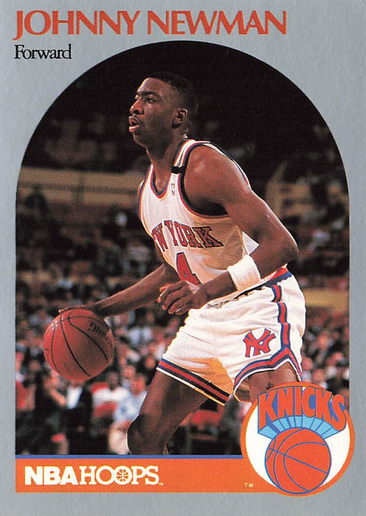 1990 Hoops #206 Johnny Newman New York Knicks | eBay