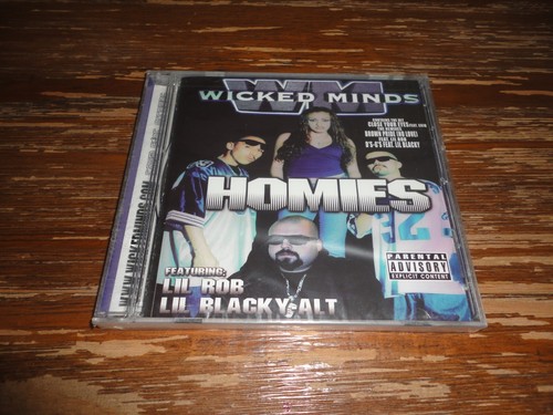 Chicano Rap CD WICKED MINDS HOMIES - WRECK Baby Wicked LIL ROB Lil ...