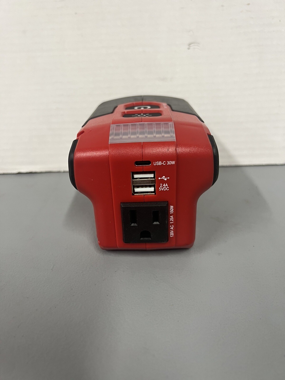 OEM Bauer 20v 190 Watt Power Source Battery Inverter Tool Only 2209C-B ...