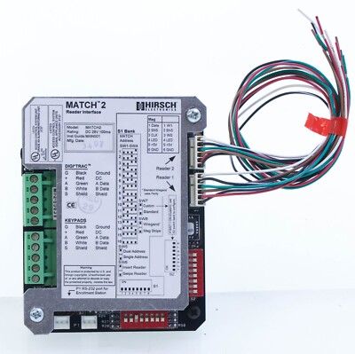 HIRSCH IDentiv MRIB Match 2 Reader Interface, Two Reader Harnesses ...