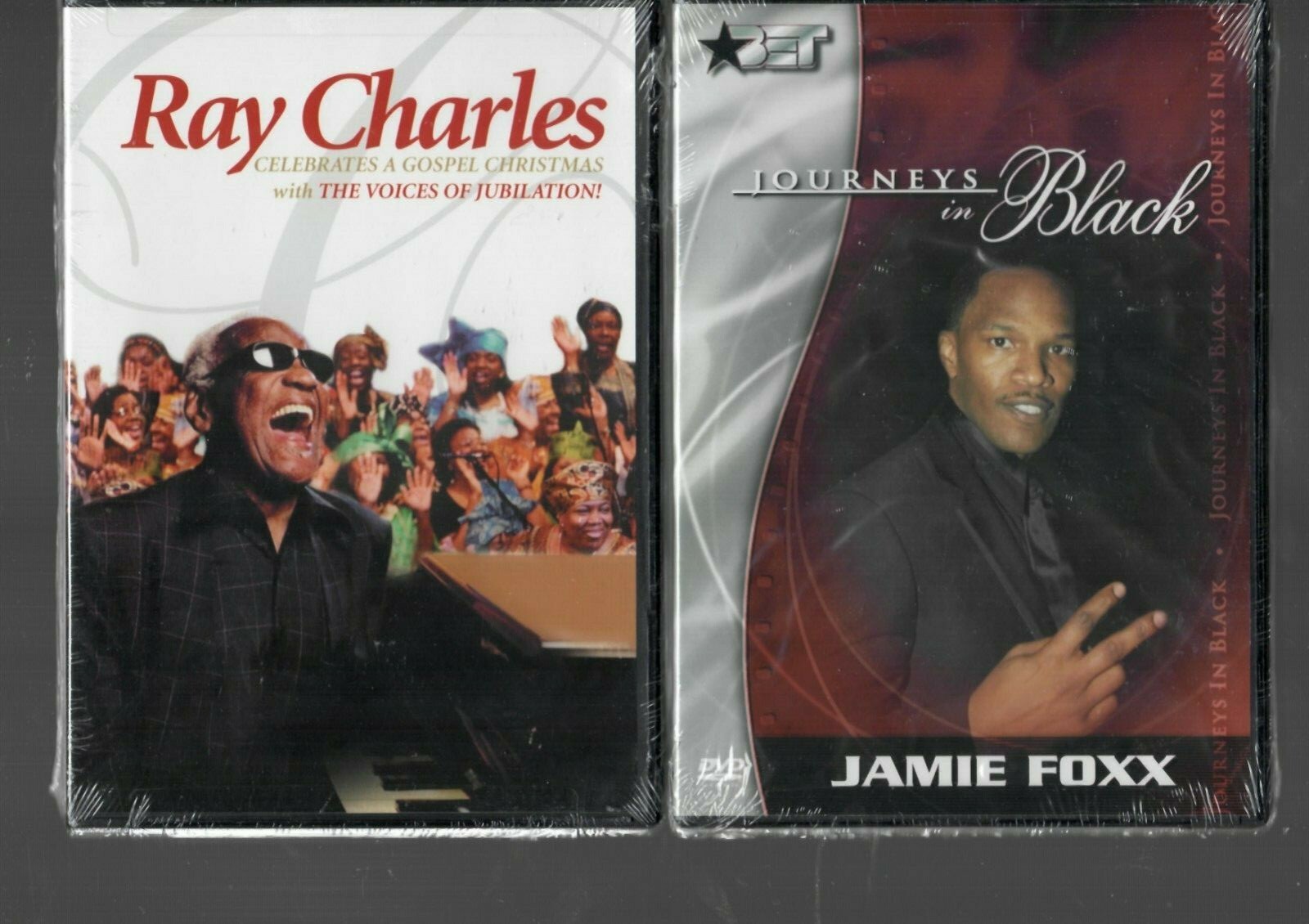 Ray Charles Celebrates A Gospel Christmas DVD + JAMIE FOXX JOURNEYS IN ...