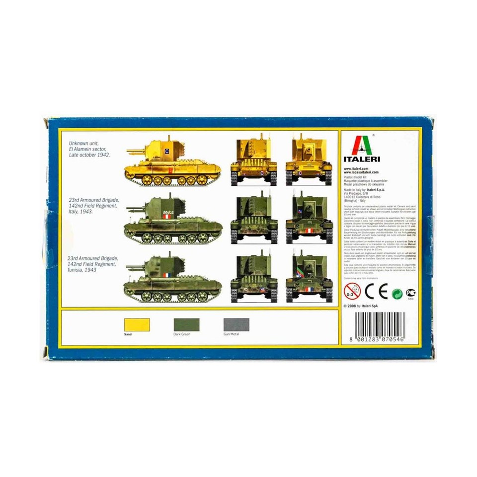 Italeri Model Kit 1/72 Bishop Mk. I VG+/NM | eBay