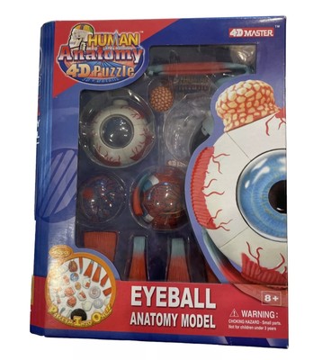 2005 Sealed 4d Human Anatomy Eyeball 4D Puzzle Model (NEW) 35 PCS ...