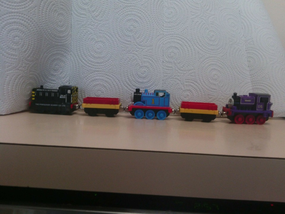 Thomas and Friends Take-n-Play Charlie Mavis Custom Set 39 Piece ...